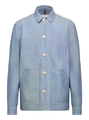 Moncler Elorn Multi-pocket Shirt Jacket - Blue