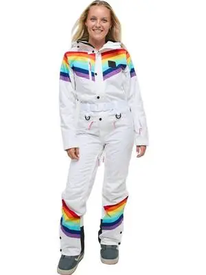 OOSC Rainbow Road Ski Suit Multi-colour