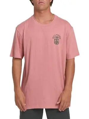 BILLABONG Forge Premium Graphic T-shirt - Ash Rose