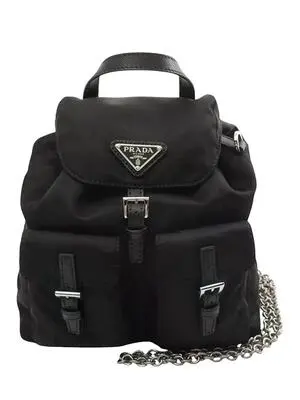 Prada 2013-2026 Re-nylon Shoulder Bag - Black
