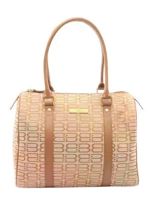 Balenciaga 2010-2026 Bb Logo Boston Bag - Neutrals