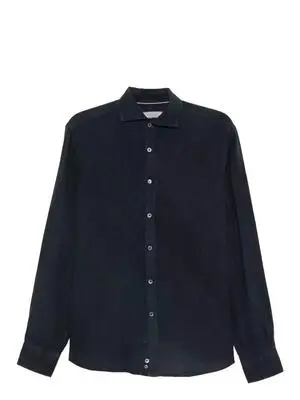Canali Long-sleeve Shirt Blue