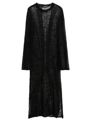 Our Legacy Ragged Open-knit Dress - Black