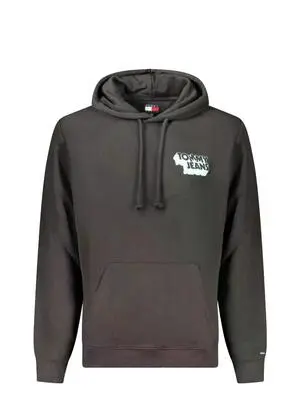 Tommy Hilfiger Logo-Print Hoodie Grey