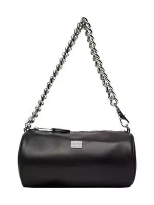 TOMMY HILFIGER Chain-Link Cylinder Tote Bag