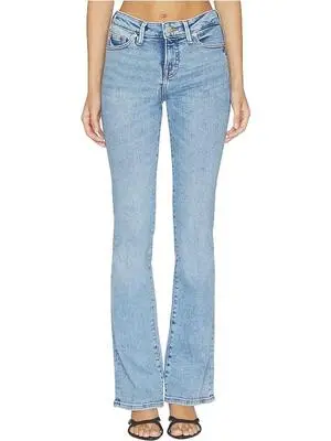 Good American Good Low Rise Boot Jeans - Blue