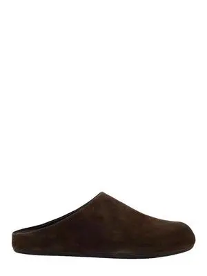 Officine Creative Babouche Suede Slippers - Brown