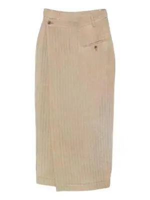 UMA WANG Grace Midi Skirt