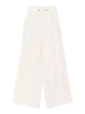 UMA WANG Paella Palazzo Pants - Neutrals