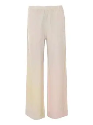 TRUE AVENUE Straight-fit Trousers - Neutrals