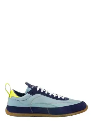 Alexander McQueen Panelled Lace-up Sneakers - Blue