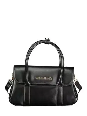 MARIO VALENTINO Logo-detail Tote - Black
