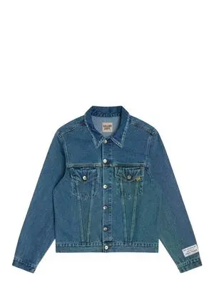 GALLERY DEPT. Andy Embroidered Logo Denim Jacket - Blue