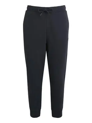 BOSS Stretch-cotton Logo Sweatpants - Blue