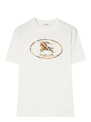 Burberry Seth Big T-shirt - Chalk