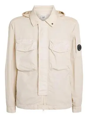 C.P. COMPANY Flatt Goggle Jacket - Grey