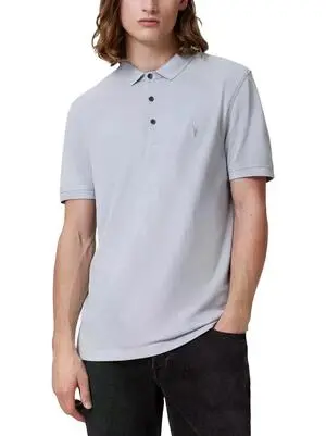 ALLSAINTS Reform Short-sleeve Polo Shirt - Blue