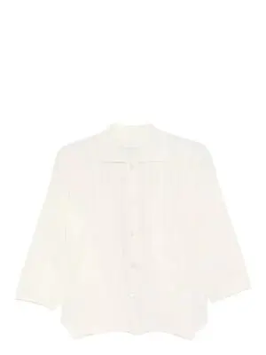 Peserico Ribbed-knit Cardigan - Neutrals
