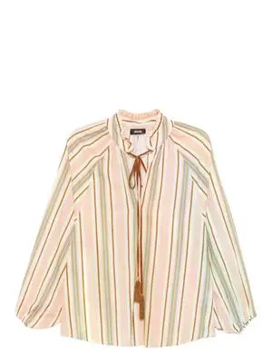 Dixie Striped Blouse - Pink