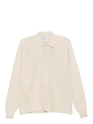 DOPPIAA Long-sleeve Polo Shirt - Neutrals