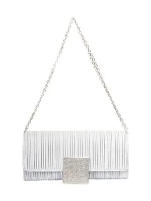 LAUREN LORRAINE Cece Clutch Silver