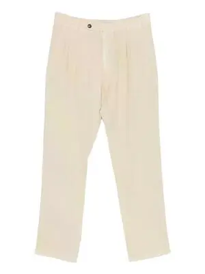 MC2 SAINT BARTH Welt-pockets Trousers - Neutrals