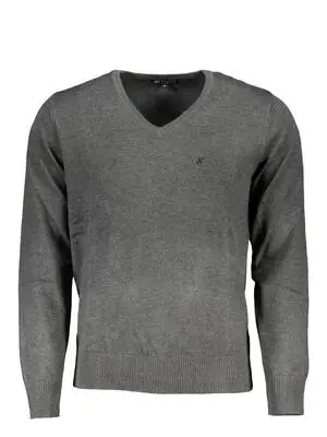 U.S. Grand V-neck Sweater - Grey