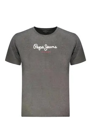 Pepe Jeans Logo-print Cotton T-shirt - Grey