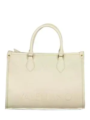 MARIO VALENTINO Logo-Embossed Tote Bag Neutrals