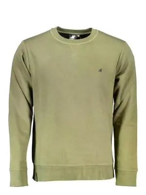 U.S. Grand Crew-neck Cotton Sweater - Green