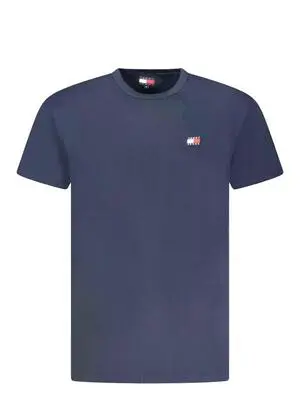 Tommy Hilfiger Logo-detail Cotton T-shirt - Blue