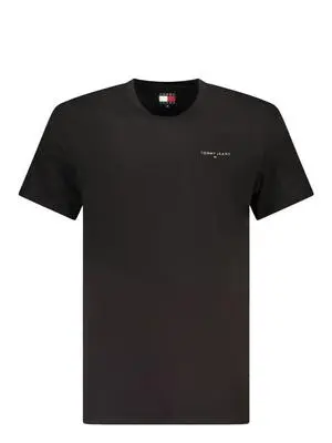 Tommy Hilfiger Logo-print T-shirt - Black