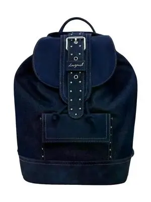 Desigual Stud-embellished Backpack - Blue