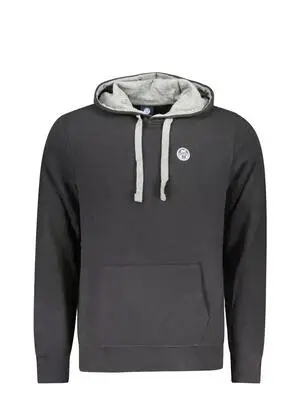 NORTH SAILS Hooded Sweatshirt With Drawstrings - Black