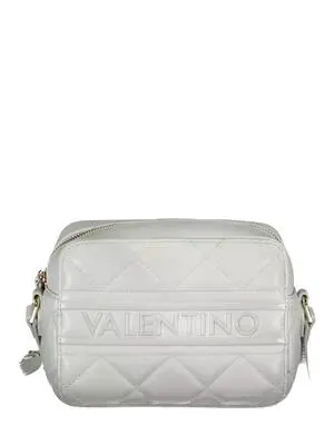 MARIO VALENTINO Embossed Logo Quilted Tote Bag - Grey