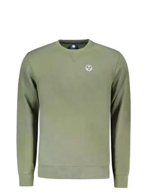 NORTH SAILS Logo-patch Crew-neck Sweatshirt - Green