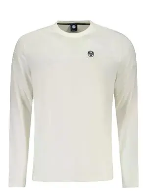NORTH SAILS Logo-patch Long-sleeve T-shirt - Neutrals