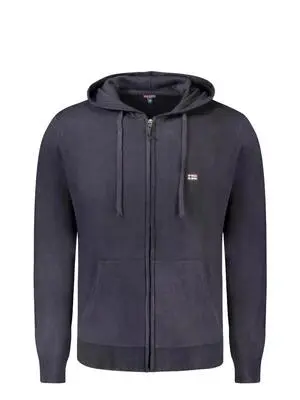 NORWAY 1963 Cotton Zip-up Hoodie - Blue
