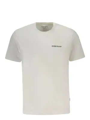 Guess Logo-print Crew-neck T-shirt - Neutrals