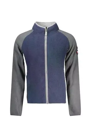 NORWAY 1963 Colour-block Fleece Sweatshirt - Blue
