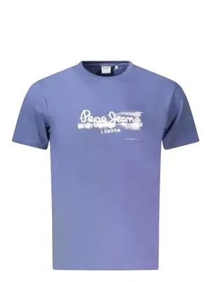 Pepe Jeans Logo-print Cotton T-shirt - Blue