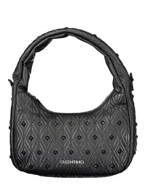 MARIO VALENTINO Quilted Studded Tote - Black