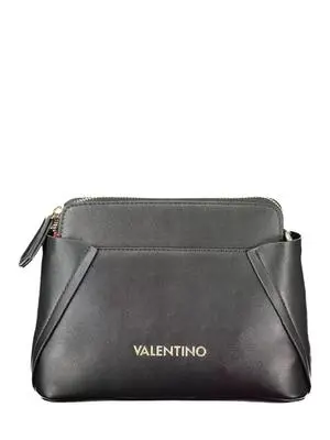 MARIO VALENTINO Logo-lettering Crossbody Bag - Black