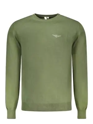 AERONAUTICA MILITARE Logo-embroidered Sweater - Green