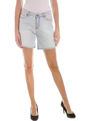 Gant Five-pocket Light-wash Shorts - Blue