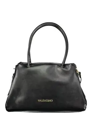MARIO VALENTINO Logo-lettering Tote Bag - Black