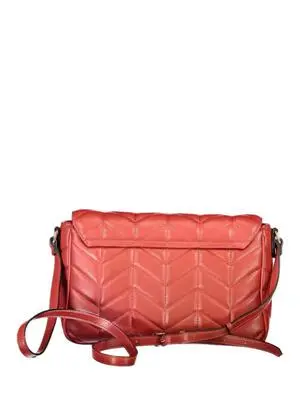 MARIO VALENTINO Petal Quilted Crossbody Bag - Red