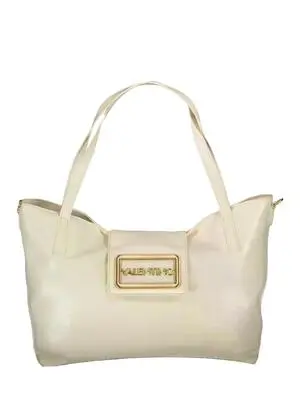 MARIO VALENTINO Logo-plaque Tote Bag - Neutrals
