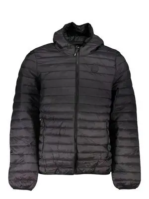 GIAN MARCO VENTURI VINTAGE Hooded Quilted Jacket - Black