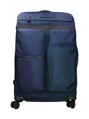 PIQUADRO Telescopic-handle Trolley - Blue